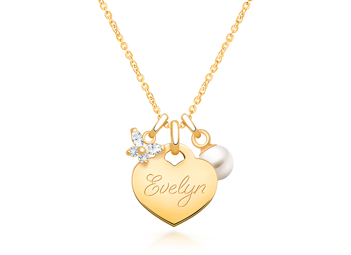 Infant gold necklace store